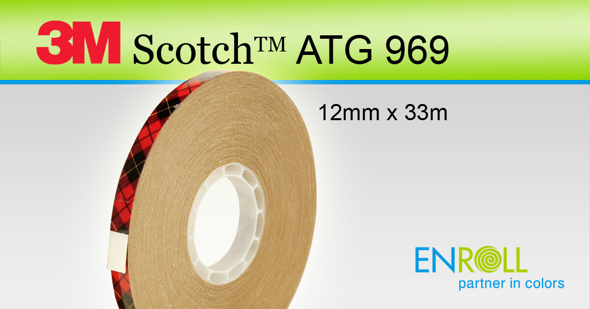 3M Scotch ATG 969 Transfer Tape | 3M Duplolepljive trake | Enroll