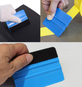 3M PA1-B Blue Hand Applicator - plava špahtla za aplikaciju folije | Alati
